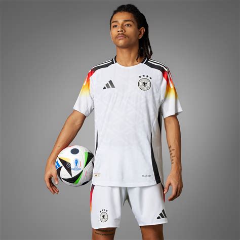 Mens Clothing Germany 2024 Home Authentic Jersey White Adidas
