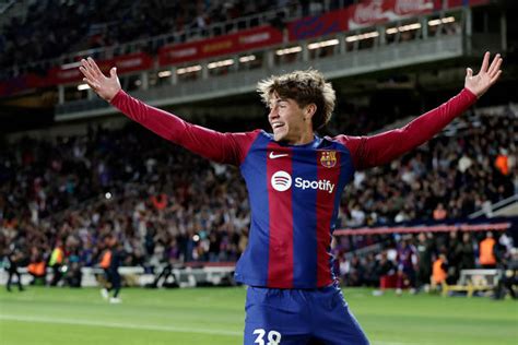 Youngster Marc Guiu Secures Barcelonas 1 0 Victory In Laliga Debut Trendingknowledgelive