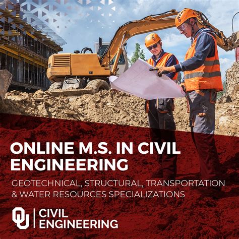 The University Of Oklahoma Master Of Science In Civil Engineering University Of Oklahoma