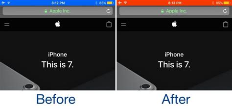 Change The Color Of Your Status Bar With This Tweak