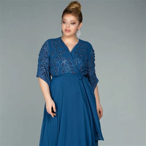 مدل لباس پوشیده برای افراد چاق لباس شب برای چاق ها