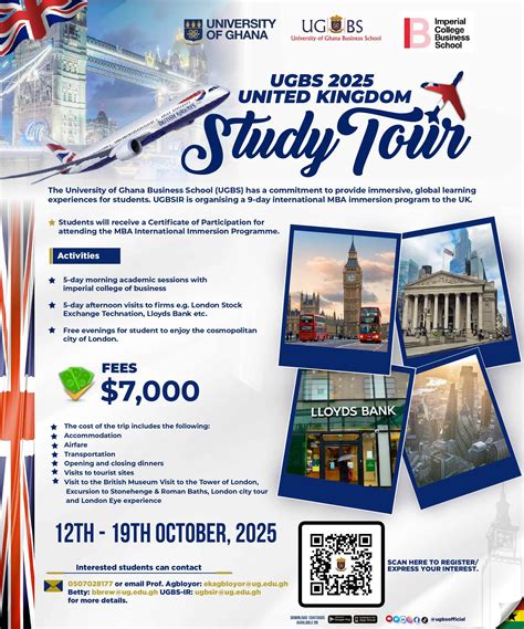 Ugbs Study Tour To Uk October 2025 University Of Ghana Business School Ugbs Study Tour To Uk October 2025 University Of Ghana Business School