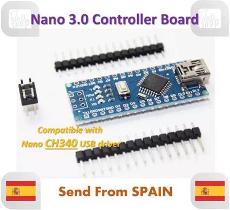 Nano V30 Controller Board Atmega328 Compatible Arduino Nano Ch340 Usb