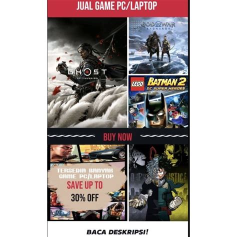 Jual BACA DESKRIPSI Jual Game Pc Laptop Bisa Bebas Request Game Shopee Indonesia