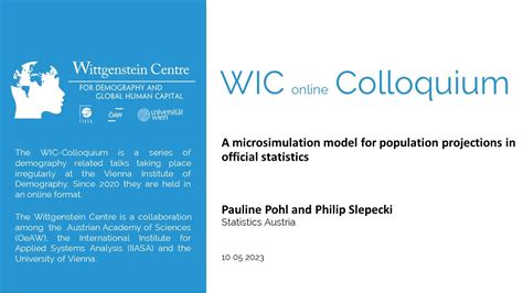 A Microsimulation Model For Population Projections In Official