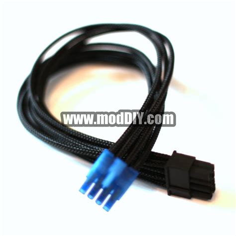 Individually Black Sleeved Modular Cable Pcie 8 Pin For Corsair Hx Moddiy