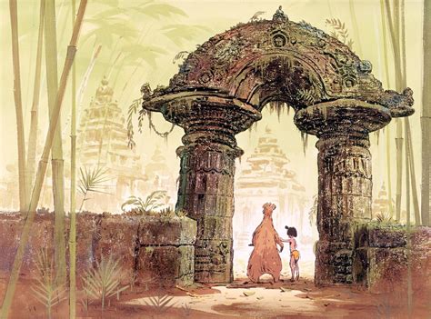 Colour Study For Disneys The Jungle Book By Ken Anderson And Al