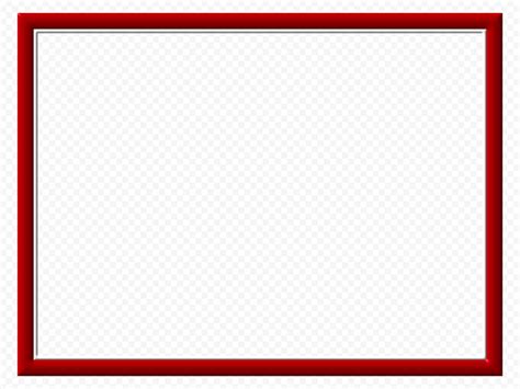 Rectangle Red Wood Frame Png Image Citypng