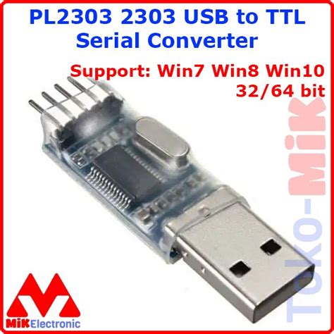Jual Modul Pl2303 2303 Usb To Ttl Serial Converter Isp Arduino