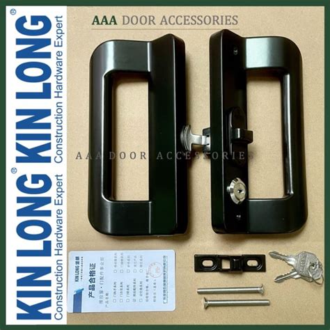 Chính Hãng Khoá Cửa Lùa Chữ D Dùng Cho Nhôm Xingfa Hệ 93 Kinlong Lᴏại