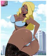 Post Black Canary DC GhostlessM Justice League Unlimited
