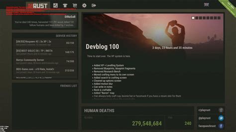 Bug Cant Play Rust I Am On Staging I Just Update A 100mb Patch R
