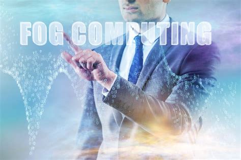 Concept Of Cloud Edge And Fog Computing Stock Photo Image Of