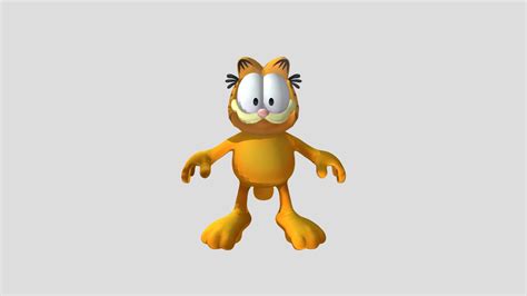 Garfeild Nickelodeon All Star Brawl Download Free 3d Model By