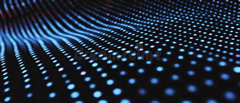 Dot Texture Overlay With Linear Patterns On A Black Background Creates