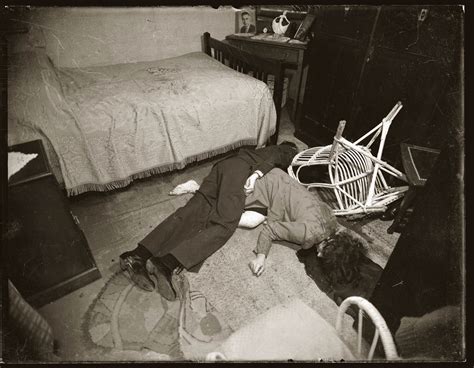 10 Moving Crime Scene Photos From The 1940s We Heart Vintage Blog