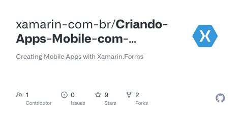 Github Xamarin Com Brcriando Apps Mobile Com Xamarin Forms Creating Mobile Apps With Xamarin