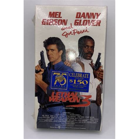 Warner Bros Media Lethal Weapon 3 Sealed Vhs Warner Bros Watermark