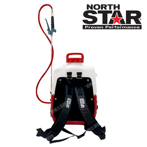 노스스타 고성능 고압 충전분무기 배터리 자동 충전식분무기 방역 소독기