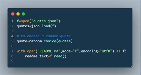 Json Code Quotes