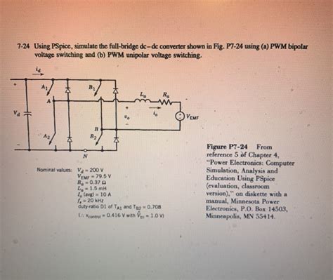Using Pspice Simulate The Full Bridge Dc Dc