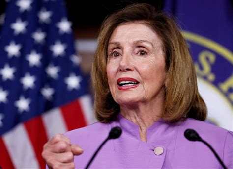 Former House Speaker Nancy Pelosi Says ‘its Up To The President To