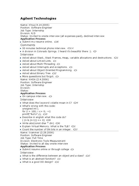 Interview Faqs Pdf Software Testing Pointer Computer Programming