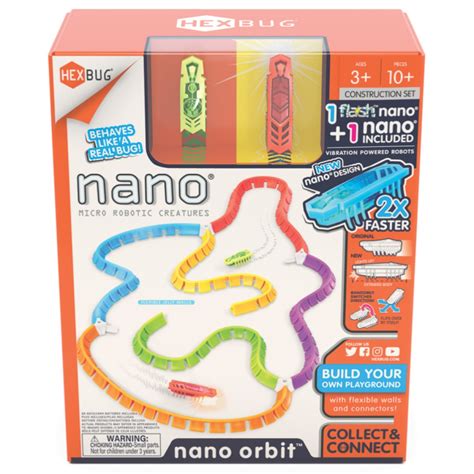 Hexbug Nano Micro Flash Nano Orbit Set Action Toys Figures And Superheroes Caseys Toys