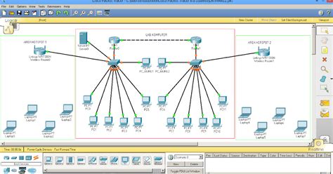 Membuat Topologi Jaringan Sekolah Di Cisco Packet Tracer Mustofa Robi