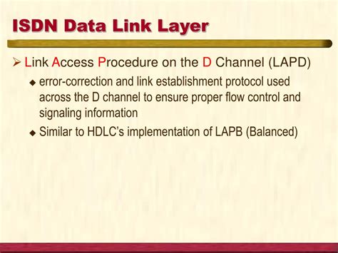 PPT ISDN PowerPoint Presentation Free Download ID 5446039