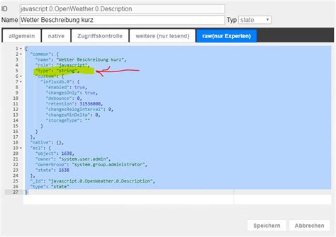 Influxdb History Ersatz Schreibt Keine String Werte