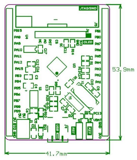 Vývojová Deska Stm32 Smart S Stm32f103c8t6