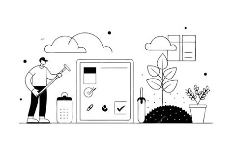 Soil Type Abstract Vector Illustration Of Agricultural Practice And