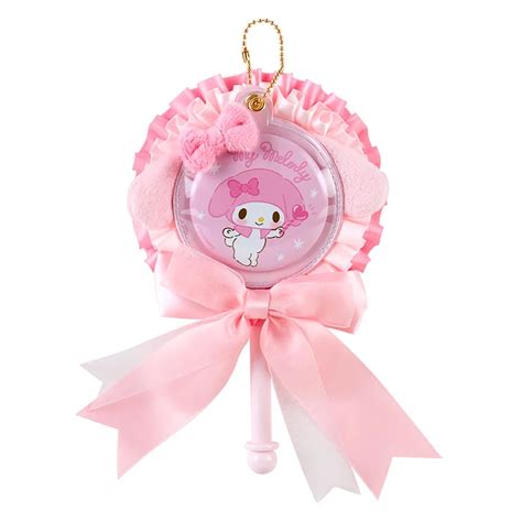 Sanrio 三麗鷗 推し活 魔法棒造型徽章套 附吊練 美樂蒂 棒棒糖 919063 蝦皮購物