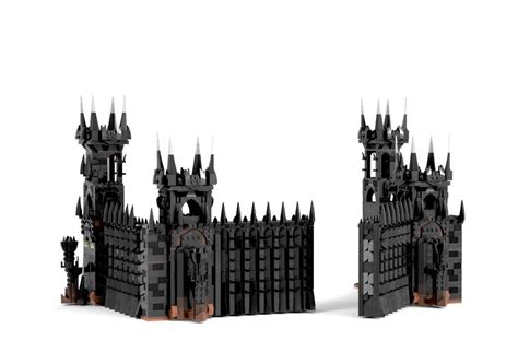 Lego Moc 189194 Lotr Black Gate By Tigertonbricks Rebrickable