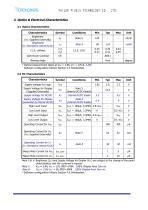 Product Specification Model TOX130KSWLG01 1 3 OLED Display Module 128 64 TAILOR PIXELS