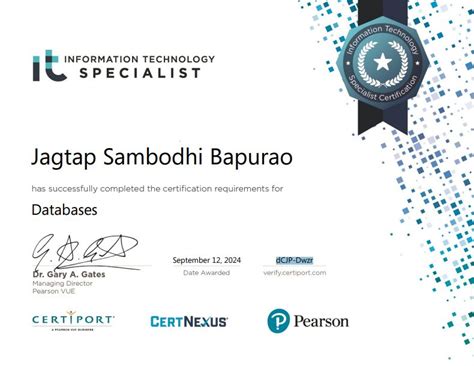 Sambodhi Jagtap On Linkedin 🥳🎓excited To Share That Ive Earned My 𝗗𝗔𝗧𝗔𝗕𝗔𝗦𝗘 Certification