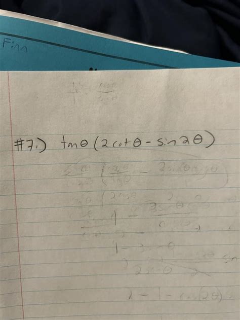 How Would I Simplify This To A Single Trig Function R Precalculus