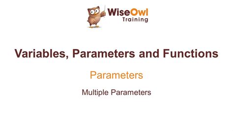 Excel Vba Online Course 432 Multiple Parameters Youtube