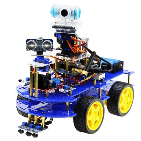 Smart Car Stm32 Microcontroller Kit Diy Chassis Frame Tracking And Obstacle Avoidance