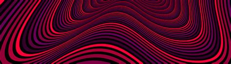 다채로운 빨간 추상 벡터 라인 환각 착시 일러스트레이션 초3d 원근에서 초현실적 인 Op 아트 선형 곡선 미친 왜곡 된 디자인 약물 환각 정신 착란 0명에 대한 스톡 벡터