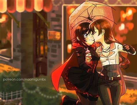 Neo And Ruby Out On A Date Nononsensei Rwby Rwby Fanart Rwby