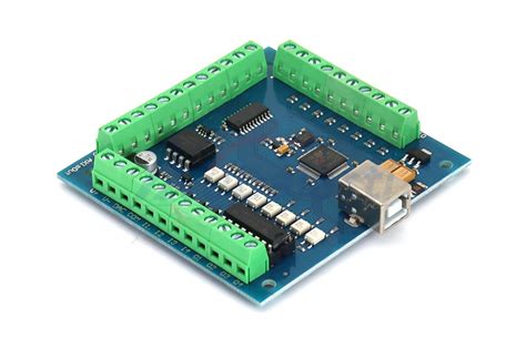Aubalasti CNC USB MACH Breakout Board Khz Axis Interface Driver Wavetopsign