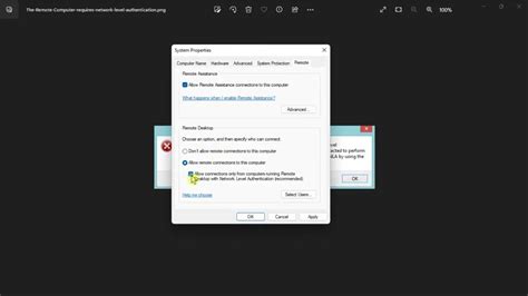 Fix Error “the Remote Computer Requires Network Level Authentication Nla” Youtube