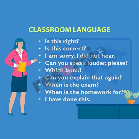 Classroom Language Template 11