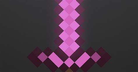 Minecraft Fhd Diamond Sword Wallpaper Pink Album On Imgur