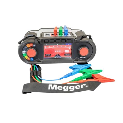 Megger Mft X1 Ev Portable Tester For Ev Installations Rapid Tech