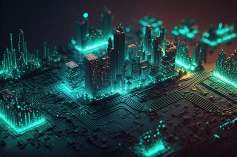 Premium Ai Image Wireless Network And Connection Technology Concept