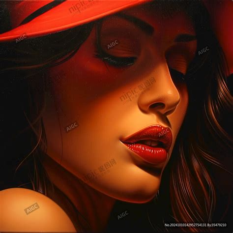 Ai创作图美女潮流插画 美女插画画 数字美女插画 红衣美人插画 女性插画绘画时尚彩绘 时尚插画美女装饰画 化妆整容背景装饰画 欧美时尚艳丽艺术画 数字肖像插画 绘画美女插画 唯美女性人物肖像