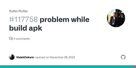 Problem While Build Apk · Issue 117758 · Flutterflutter · Github